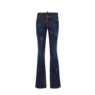 Dsquared2 Femme, Jeans, Bleu, Taille: 36 FR Jean en denim élégant