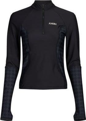 Amiri Top &agrave; col zipp&eacute;