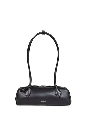 Alaia Le Teckel Shoulder Bag - Black