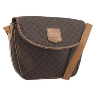 Celine Sac bandouli&egrave;re vintage Pre-owned - Femme - Pre-owned - Brun - Taille: ONE Size