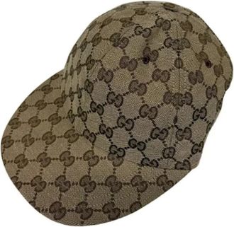 Gucci unisex, Pre-owned, Brun, Taille: ONE Size Casquette Pre-owned