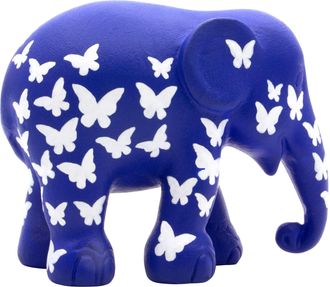 Elephant Parade Elefanten Deko | Handbemalt | Deko Elefant Figur Bunt Wohnzimmer Pop-Art Deko Figuren Elefanten Statue aus Harz Dekofiguren Wohnzimmer - Travel Light 