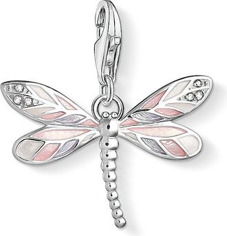Thomas Sabo Thomas Sabo Damen Charm-Anhänger Libelle Charm Club 925 Sterling Silber 1516-041-9
