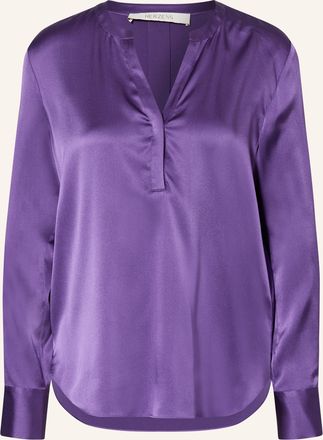 Herzen&rsquo;s Angelegenheit Herzens Blusenshirt Aus Seide lila