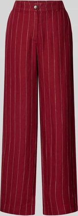 Moss Copenhagen Wide Fit Leinenhose mit Viskose-Anteil Modell Claritte