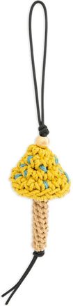 Loewe Gehäkelter Mushroom Anhänger - Gelb