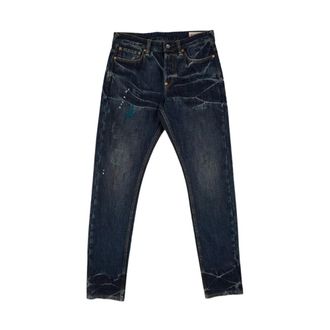 Evisu Handbrush Daicock Slim-fit Jeans - - Jeans - Herren - Blau - W30