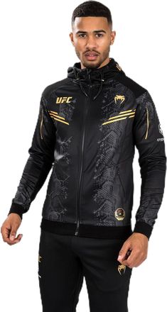 Venum Herren UFC Adrenaline by Authentic Fight Night Mens Walkout Hoodie Kapuzenpullover, Champion, 4X-Large