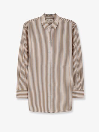 MC2 Saint Barth Brigitte striped cotton shirt - MC2 SAINT BARTH - gender_Woman