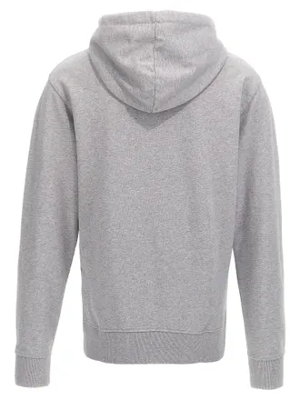 J.W.Anderson Logo-Embroidered Hoodie - grey