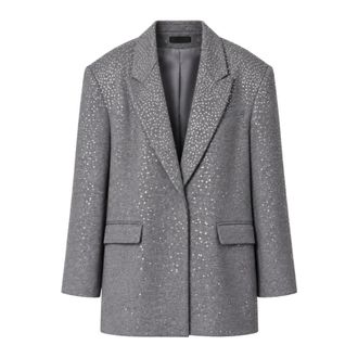 Twentyfourhaitch Quira Jacke - - Jackets - Damen - Grau - XL