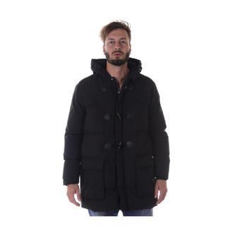Armani Jeans Kapuzen-Daunenjacke - - Jackets - Herren - Schwarzk - L