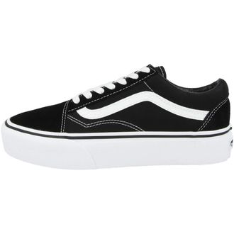Vans Old Skool Platform, Damen Sneaker, Schwarz (Black/White Y28), 36 EU