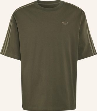 adidas Originals Adidas Originals Oversized-Shirt 3-Streifen gruen