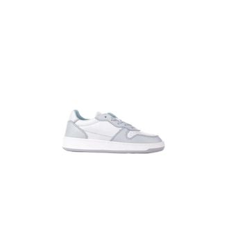 D.A.T.E. Leder-Sneakers mit Logo-Detail - - Shoes - Damen - Mehrfarbig - 37 EU