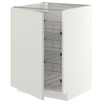 IKEA METOD Unterschrank mit Drahtk&ouml;rben