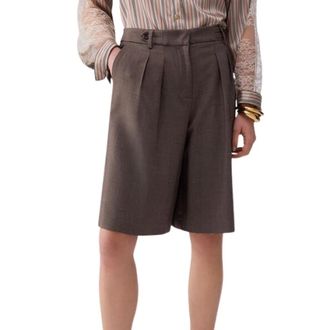 Liu Jo Damen, Shorts, Braun, SGr&ouml;&szlig;e