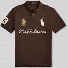 Polo Ralph Lauren Regular Fit Poloshirt aus reiner Baumwolle mit Patches und Stitchings