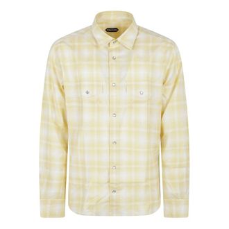 Tom Ford Kariertes Hemd - - Shirts - Herren - Mehrfarbig - XL