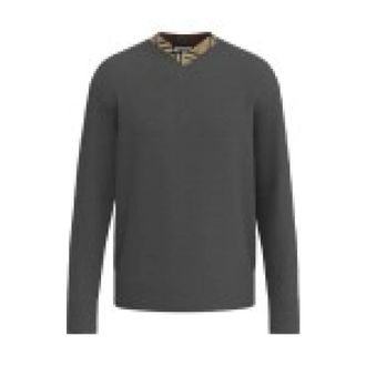 Burberry Herren, Strickwaren, Grau, SGr&ouml;&szlig;e