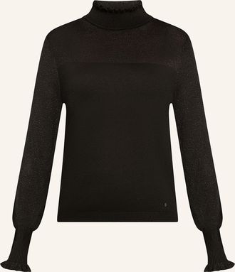 Betty&Co Betty&Co Pullover Mit Glitzergarn schwarz