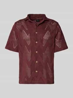 Strellson Relaxed Fit Freizeithemd mit Baumwoll-Anteil Modell Clint