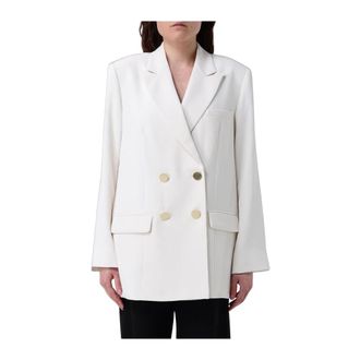 A|X Armani Exchange Cr&ecirc;pe Zweireihiger Blazer - - Jackets - Damen - Beige - S