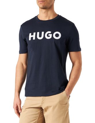 HUGO BOSS HUGO Herren Dulivio 10229761 01 T-Shirt, New-Dark Blue405, XXL