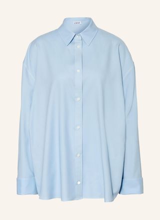 Loewe Hemdbluse blau