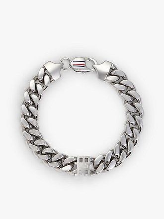 Tommy Hilfiger Bracelet à maillons en acier inoxydable