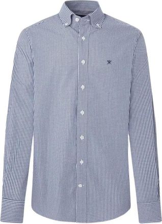 Hackett Homme, Chemises, Bleu, Taille: XL Essential Gingham Shirt