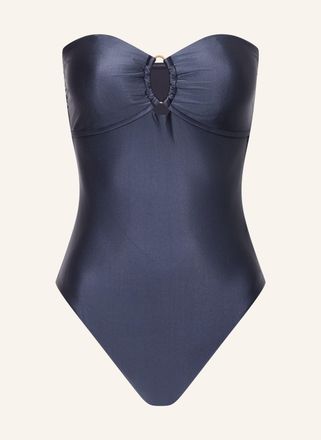 Seafolly Bandeau-Badeanzug Belle blau