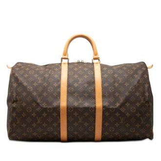 Louis Vuitton Pre-owned Keepall 55 - Femme - Pre-owned - Brun - Taille: ONE Size