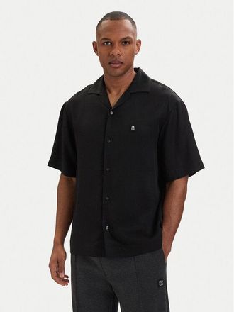 HUGO BOSS Hemd Espino 50560593 Schwarz Oversize