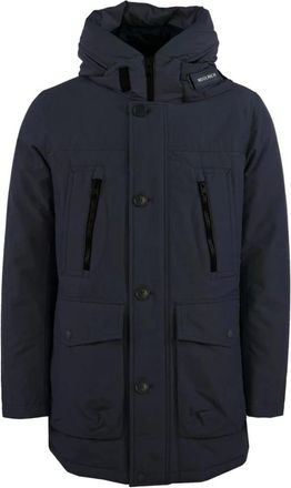 Woolrich Homme, Manteaux, Bleu, Taille: S Veste Arctic Parka Evolution Bleue