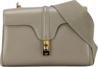 Celine Pre-owned The Teen Smooth Calfskin Soft 16 Crossbody - Femme - Pre-owned - Gris - Taille: ONE Size
