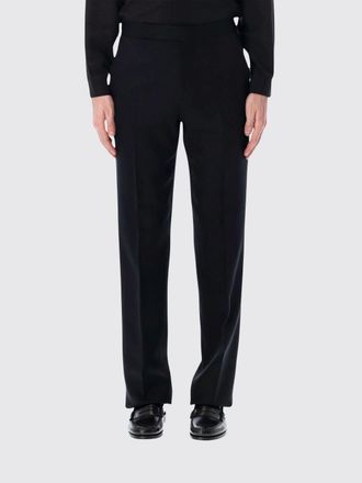 Lardini Pantalon de tailleur slim fit en m&eacute;lange de viscose et soie