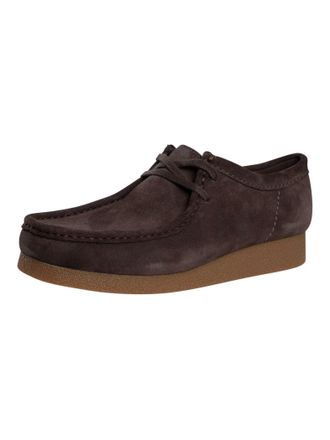 Clarks Homme WallabeeEVO, Dark Brown Suede, 42.5 EU