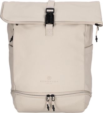 Kenorada Leisure RS102-B Rucksack mit Schuhfach | Rolltop Daypack mit 16 Laptopfach, Au&szlig;enf&auml;chern & Schnellzugriff | Gepolstertes R&uuml;ckenteil f&uuml;r Alltag, Reisen