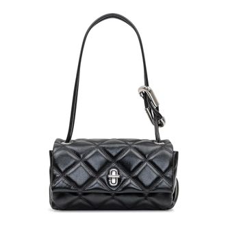 Marc Jacobs Femme, Sacs, Noir, Taille: ONE Size Quilted Mini Dual Shoulder Bag