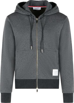 Thom Browne Sweat-shirt en coton gris