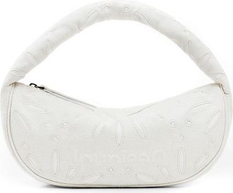 Desigual Summer Dandelion Bangor Hand Bag White