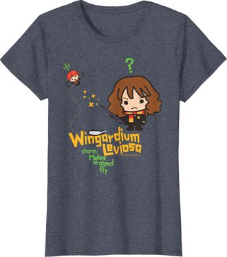 Harry Potter Wingardium Leviosa Hermione Ron T-Shirt