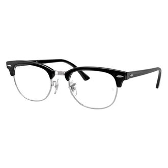 Ray-Ban unisex, Accessoires, Noir, Taille: 49 MM Clubmaster Optical Frame