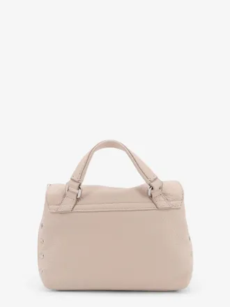 Zanellato Womens Shoulder Bag Postina Baby White Leather