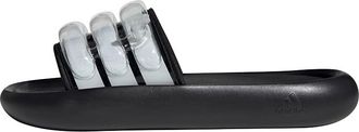 adidas Unisex ZPLAASH Slides, Core Black/Cloud White/Core Black, 44.5 EU