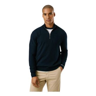 Pepe Jeans London Andre Zipper Sweater - - Knitwear - Herren - Blau - 2XL