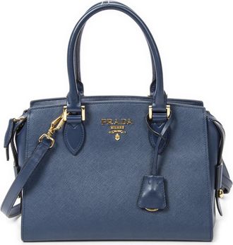 Prada Crossbody Bags - Small Top Handle Crossbody - Gr. unisize - in Blau - f&uuml;r Damen