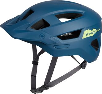 Endura Herren Hummvee MIPS Helm f&uuml;r Kinder | Schutz beim Radfahren | Verstellbare Passform Helm, Blau, Einheitsgr&ouml;&szlig;e