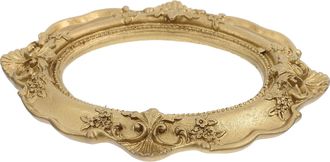 DOITOOL Vintage Bilderrahmen aus Robustem Gips Kleiner Strukturierter Fotorahmen In Blaugr&uuml;n Tischdekoration und Foto Requisite f&uuml;r Zuhause